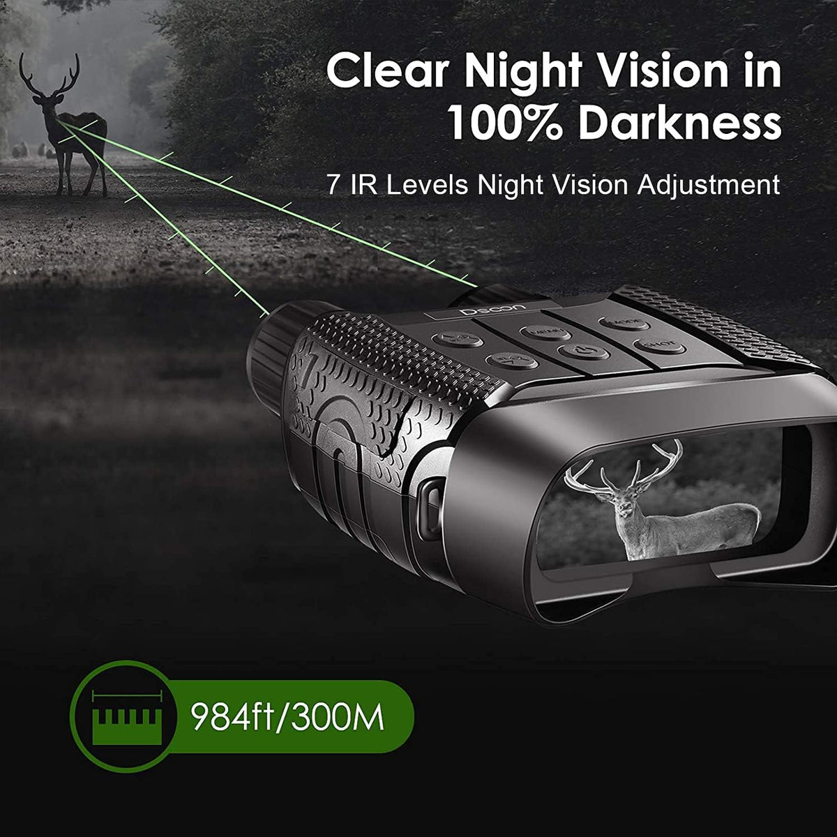 HD Digital IR Night Vision Goggles